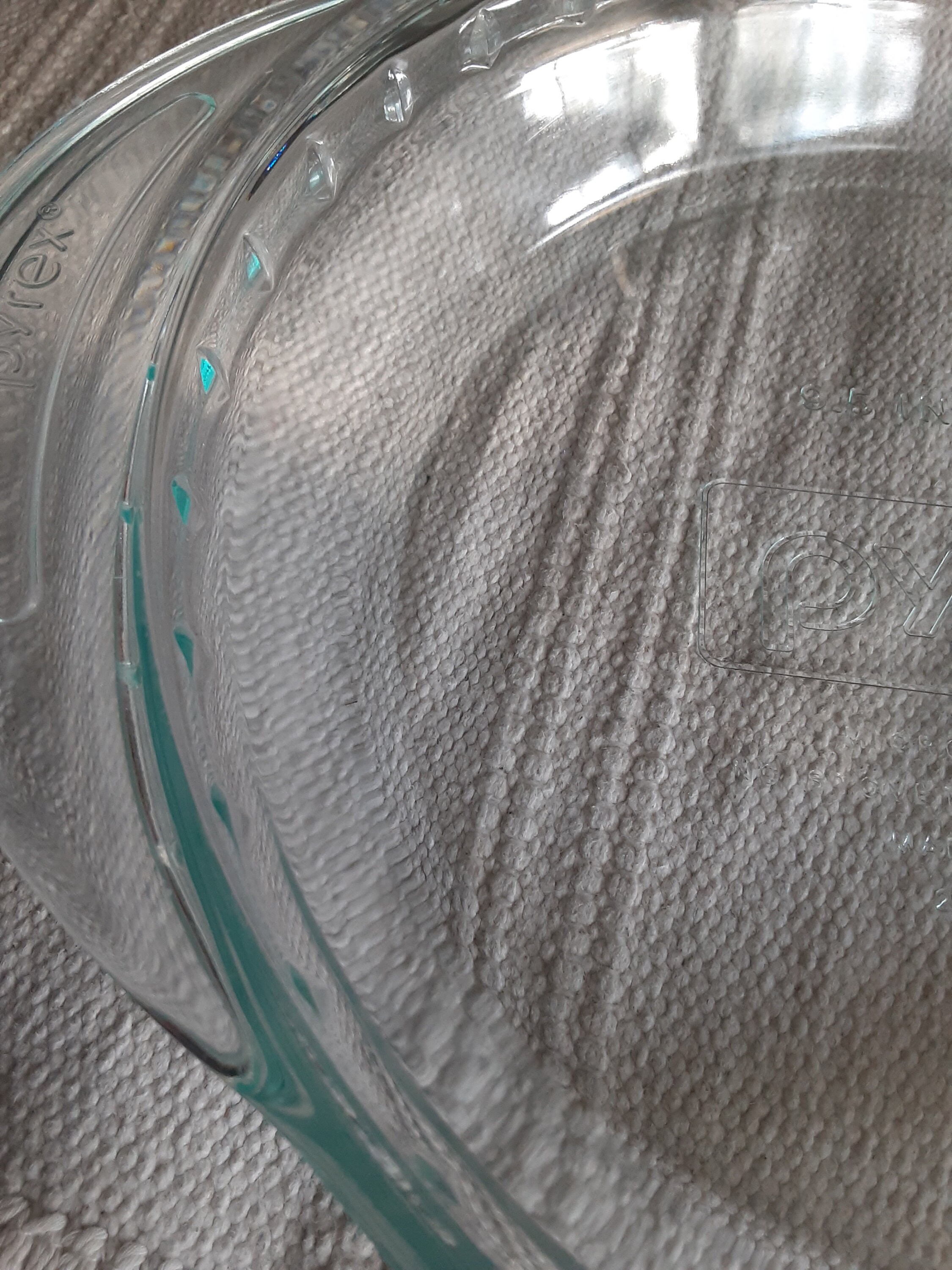 Pyrex #2229 Blue Tint 9.5" Pie Plate/blue Tint Pie/bakewareplate/pyrex ...
