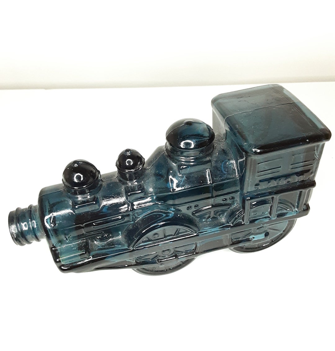 Avon Train Engine After Shave Glass Bottle/avon Collectible/train ...