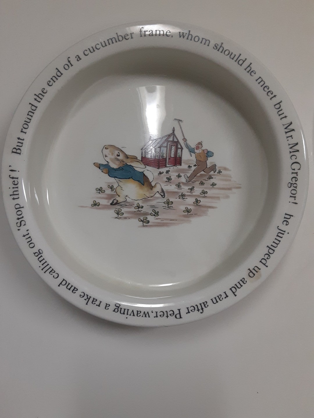 Wedgwood Peter Rabbit Porridge Bowl - Etsy