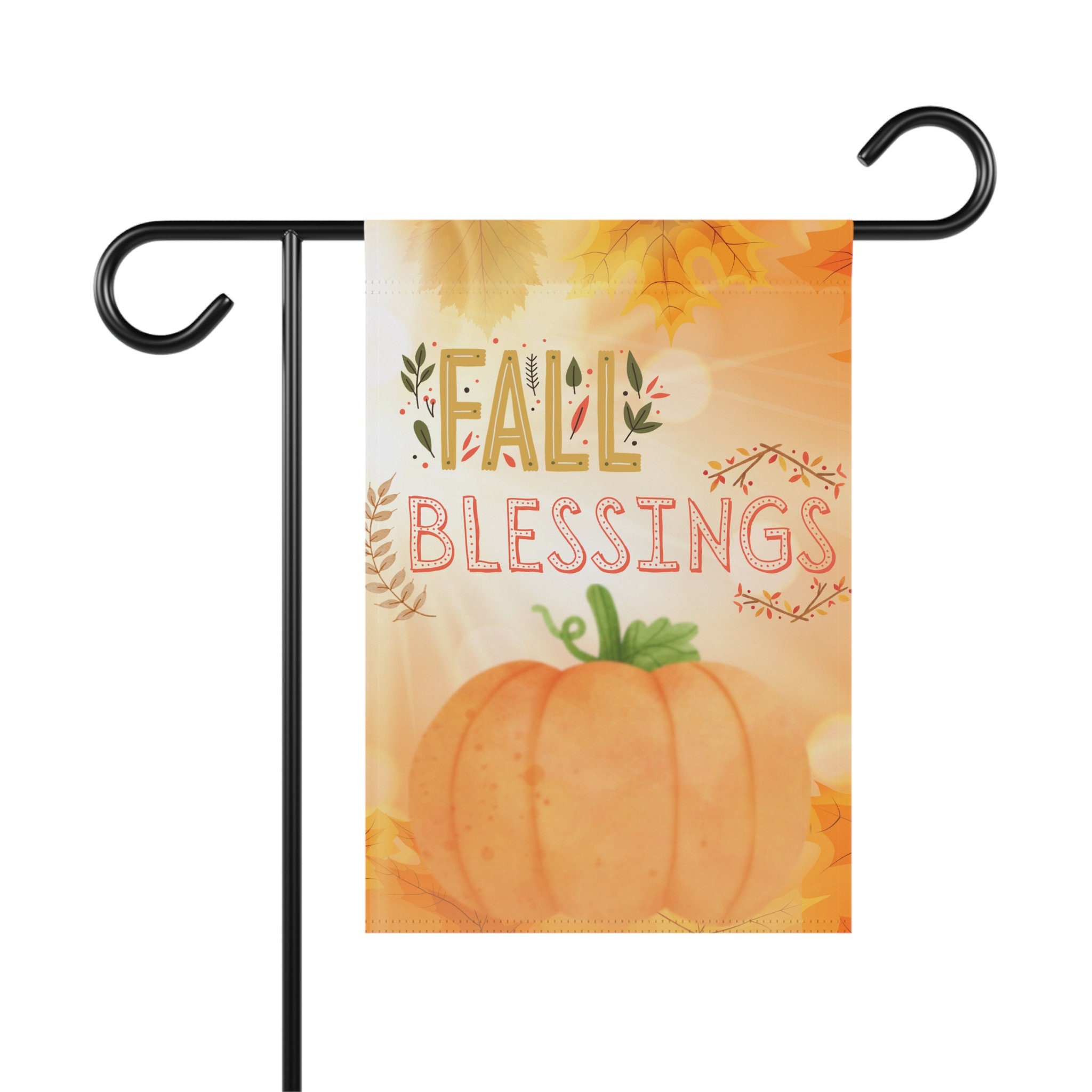 Fall Blessings Canvas Garden & House Banner - Etsy