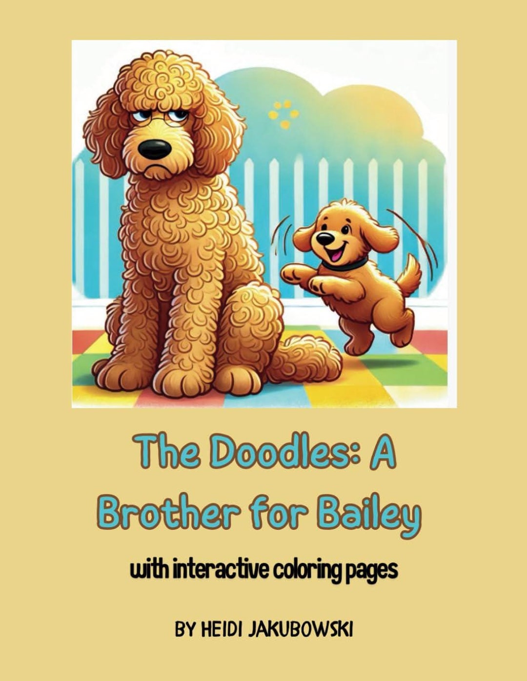 The Doodles: A Brother for Bailey an Interactive Story and Coloring ...