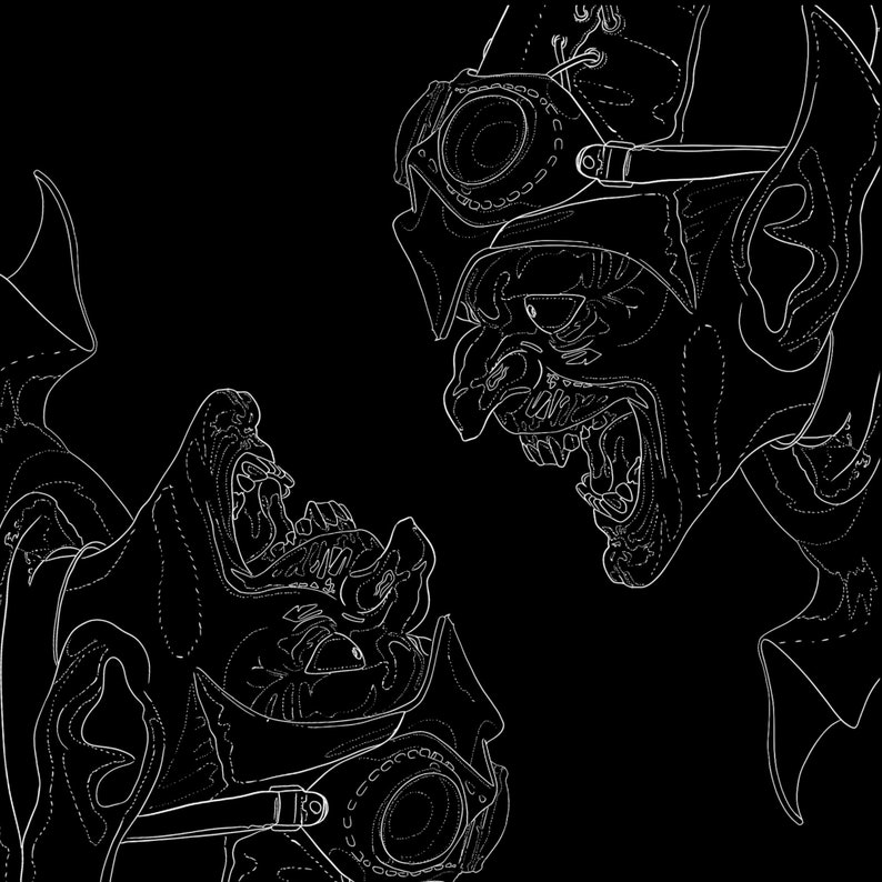 150+ Digital Super Hero & Villains Stencil Tattoo Bundle Stamps ...