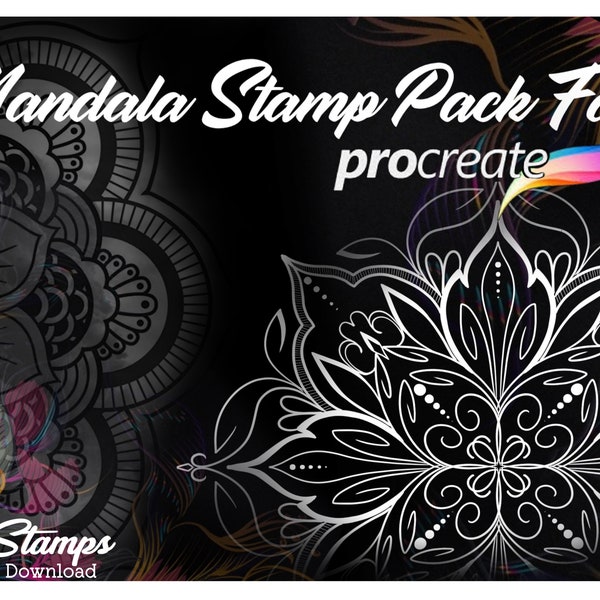 Mandala Stamp - Etsy