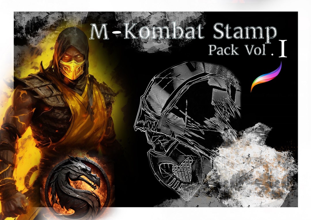 MK Stamp Pack Vol 1| Digital| Procreate - Etsy