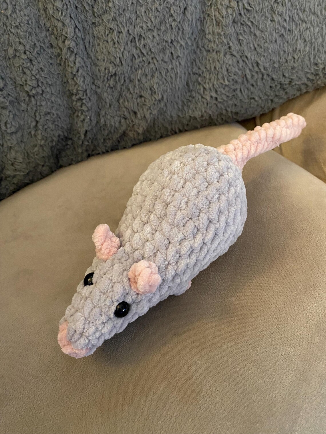 Crochet Rat Plushie, Amigurumi Rat, Crochet Plush - Etsy