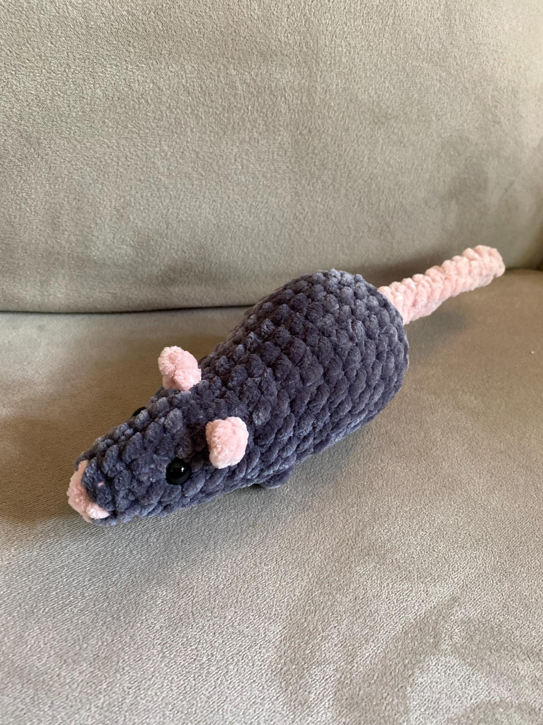 Crochet Rat Plushie, Amigurumi Rat, Crochet Plush - Etsy