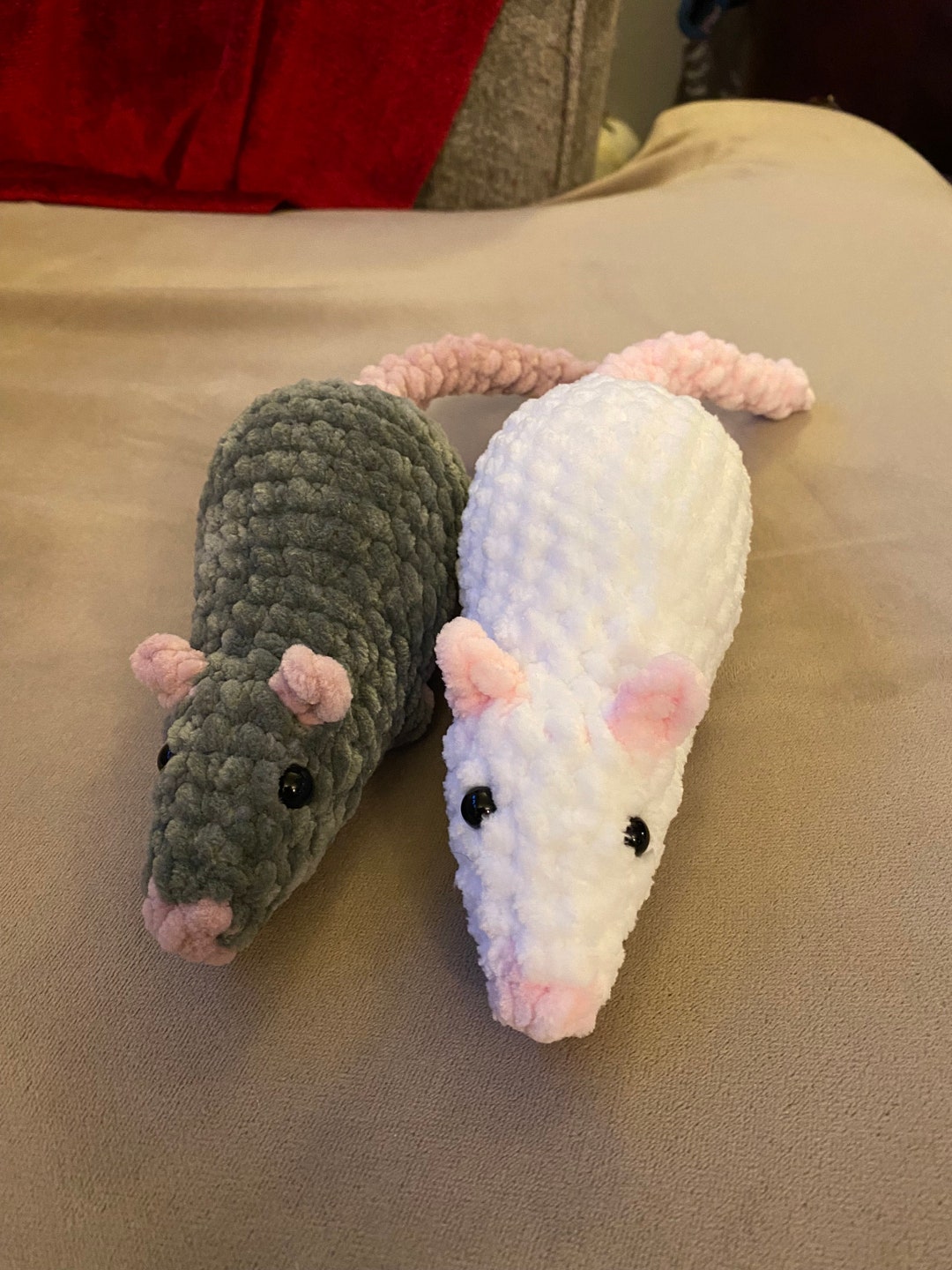 Crochet Rat Plushie, Amigurumi Rat, Crochet Plush - Etsy