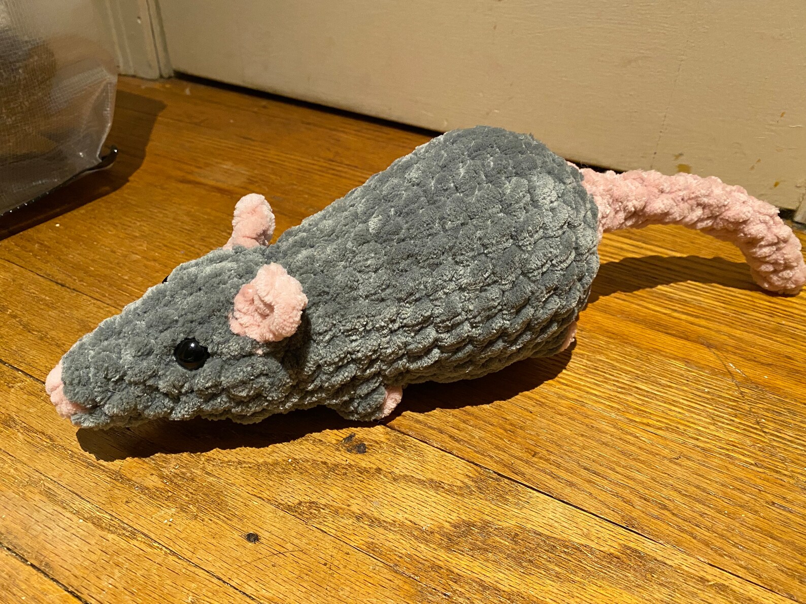 Big Crochet Rat Plushie, Big Amigurumi Rat - Etsy