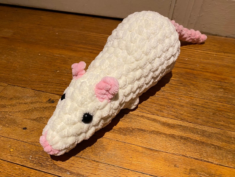 Big Crochet Rat Plushie, Big Amigurumi Rat - Etsy