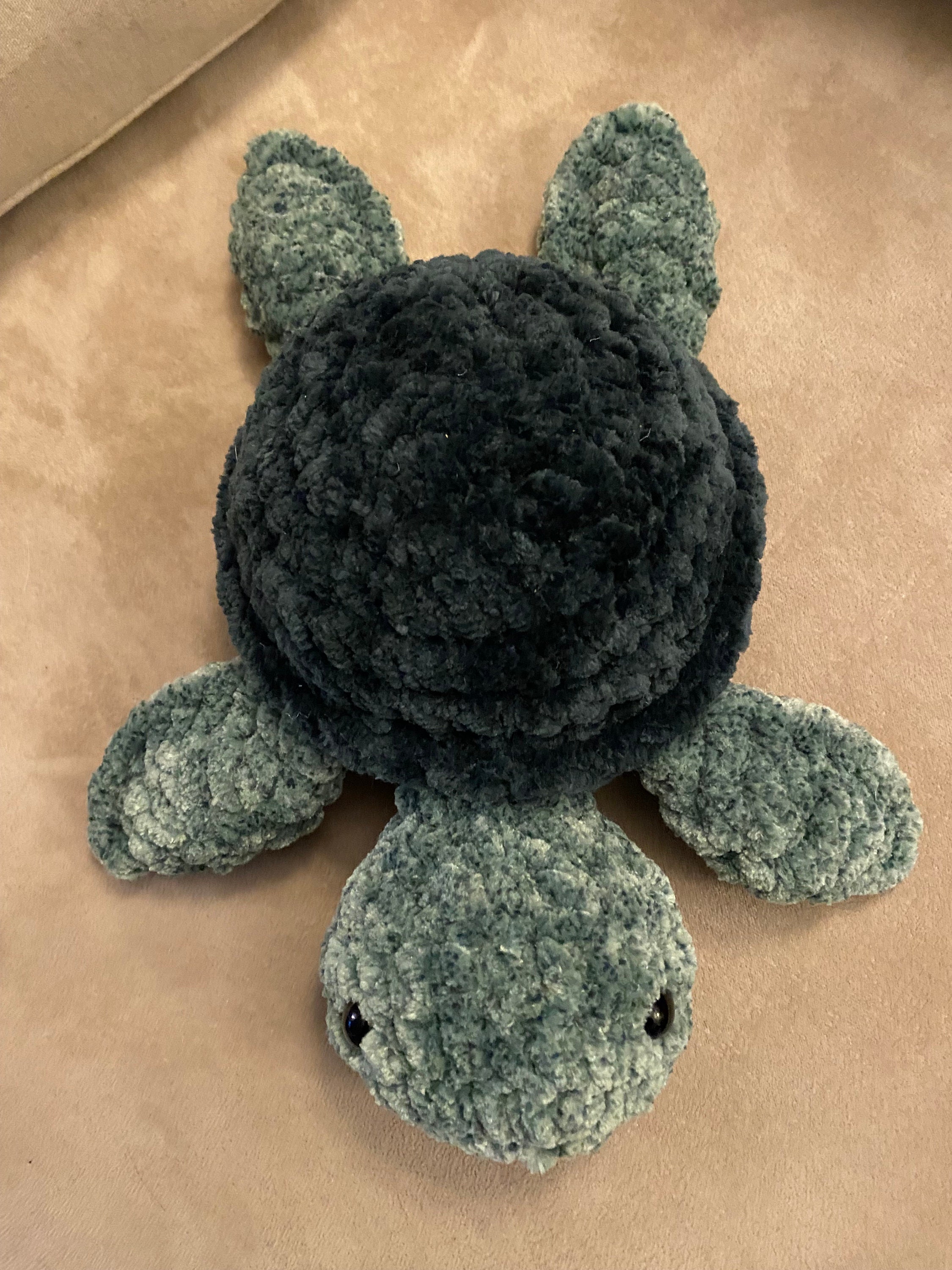 Big Crochet Turtle Plushie, Amigurumi Turtle, Crochet Plush - Etsy