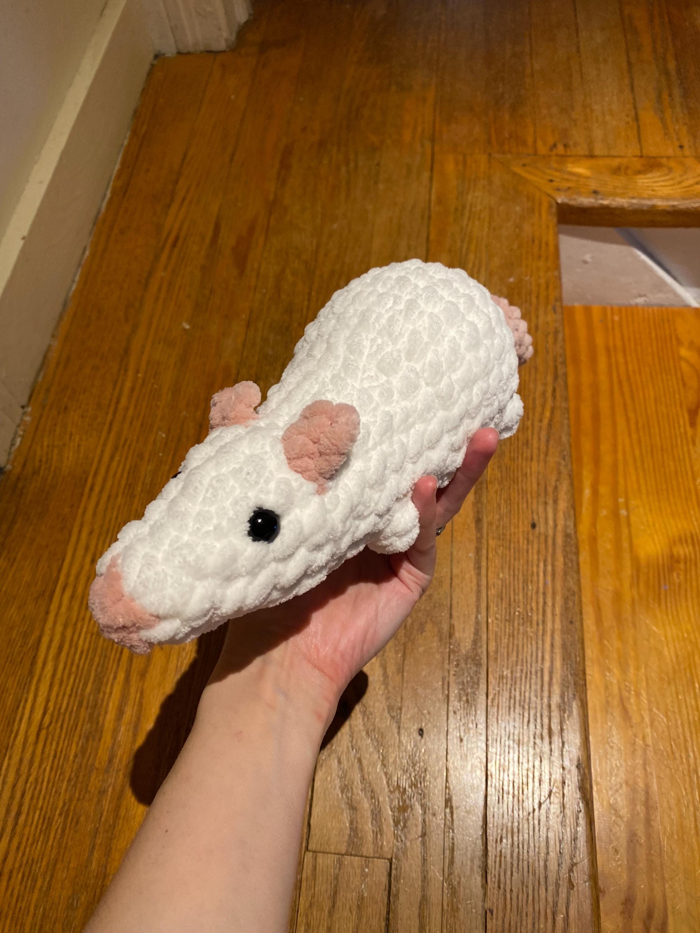 Big Crochet Rat Plushie, Big Amigurumi Rat - Etsy