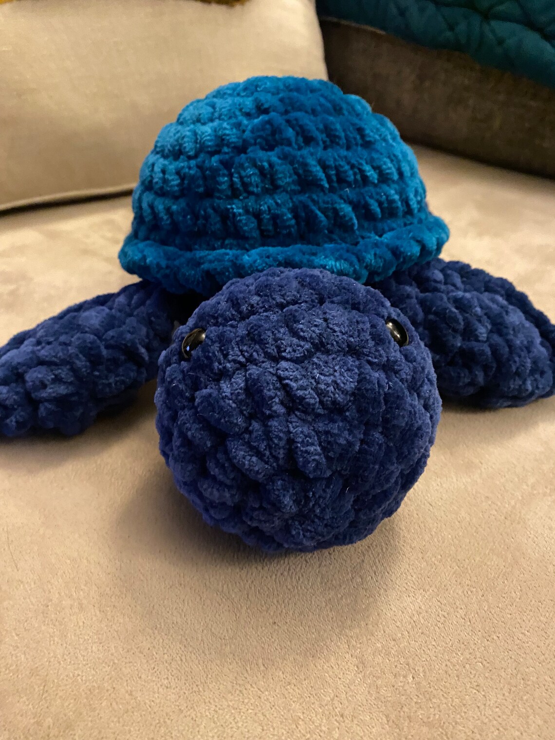 Big Crochet Turtle Plushie, Amigurumi Turtle, Crochet Plush - Etsy