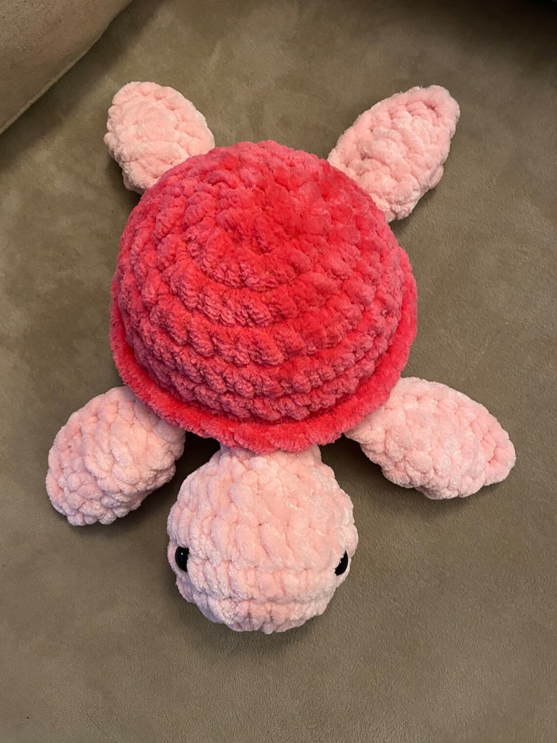 Big Crochet Turtle Plushie, Amigurumi Turtle, Crochet Plush - Etsy