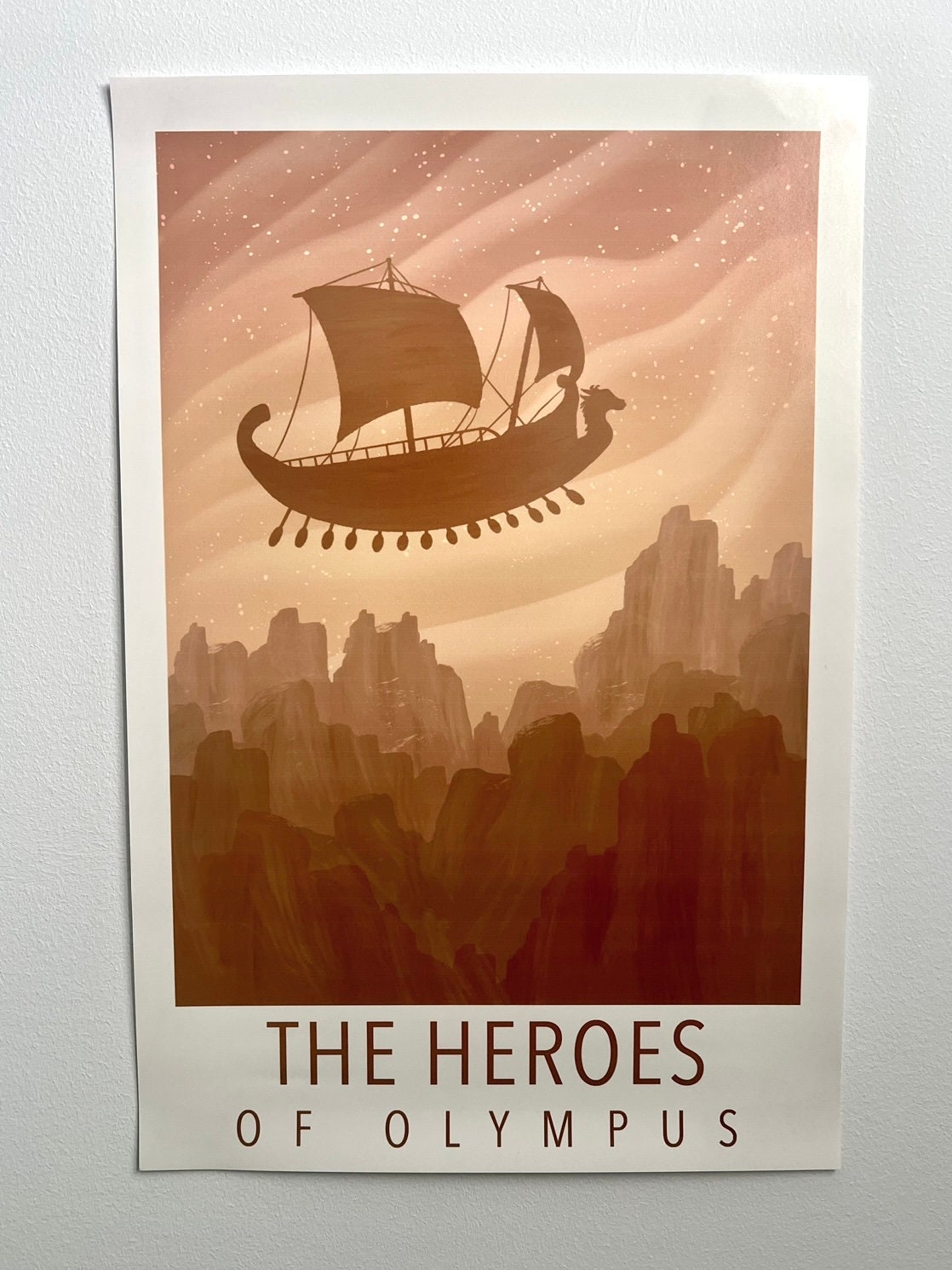 Heroes of Olympus Poster Digital File - Etsy