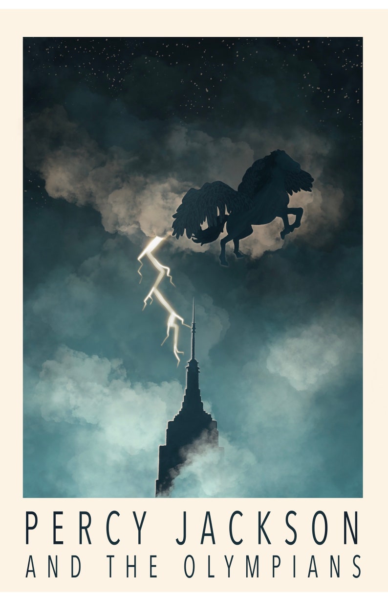 Percy Jackson Stickers pack of 5 - Etsy