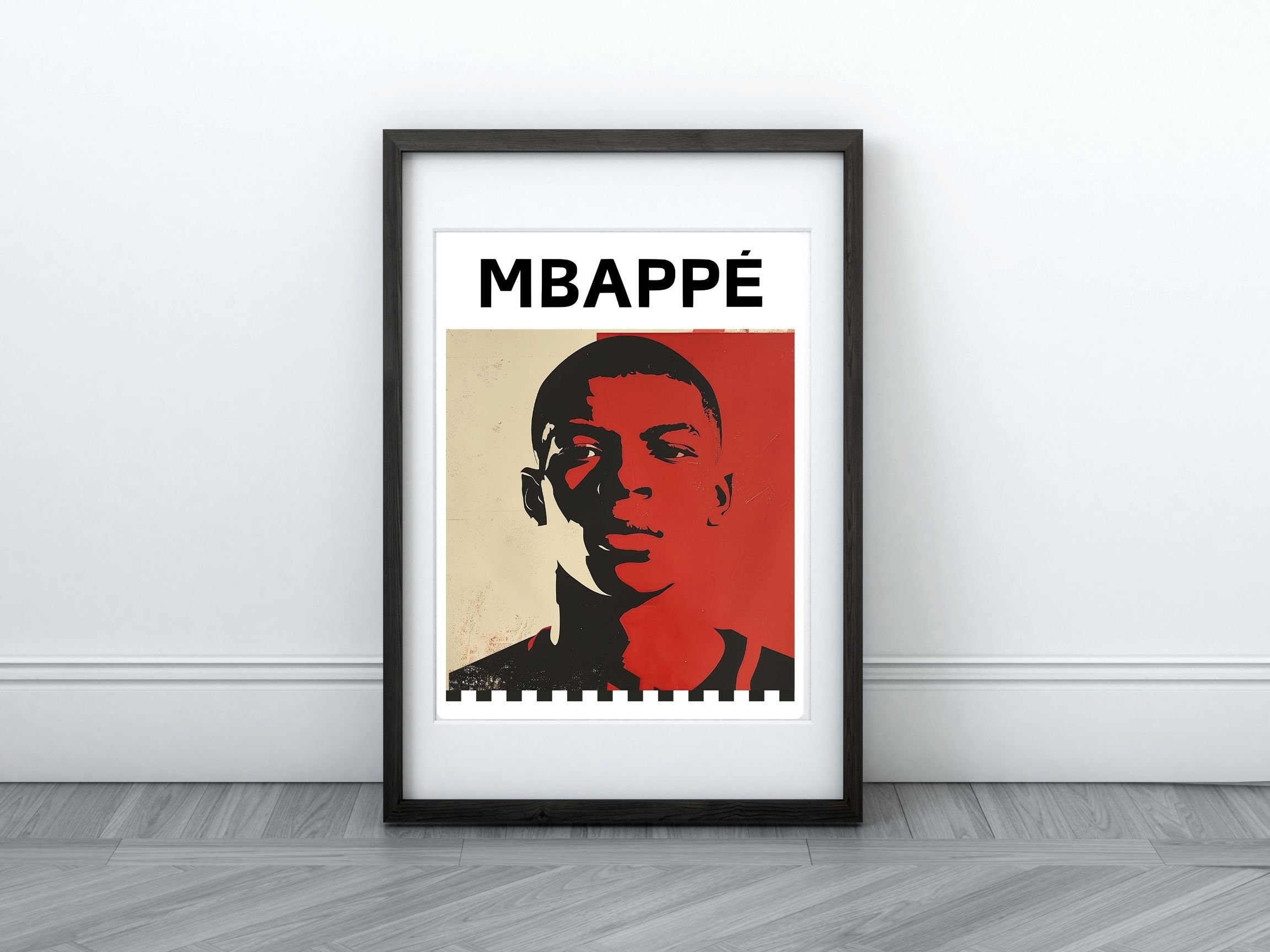 Kylian Mbappé Digital Print | France Superstar Art | Instant Download ...