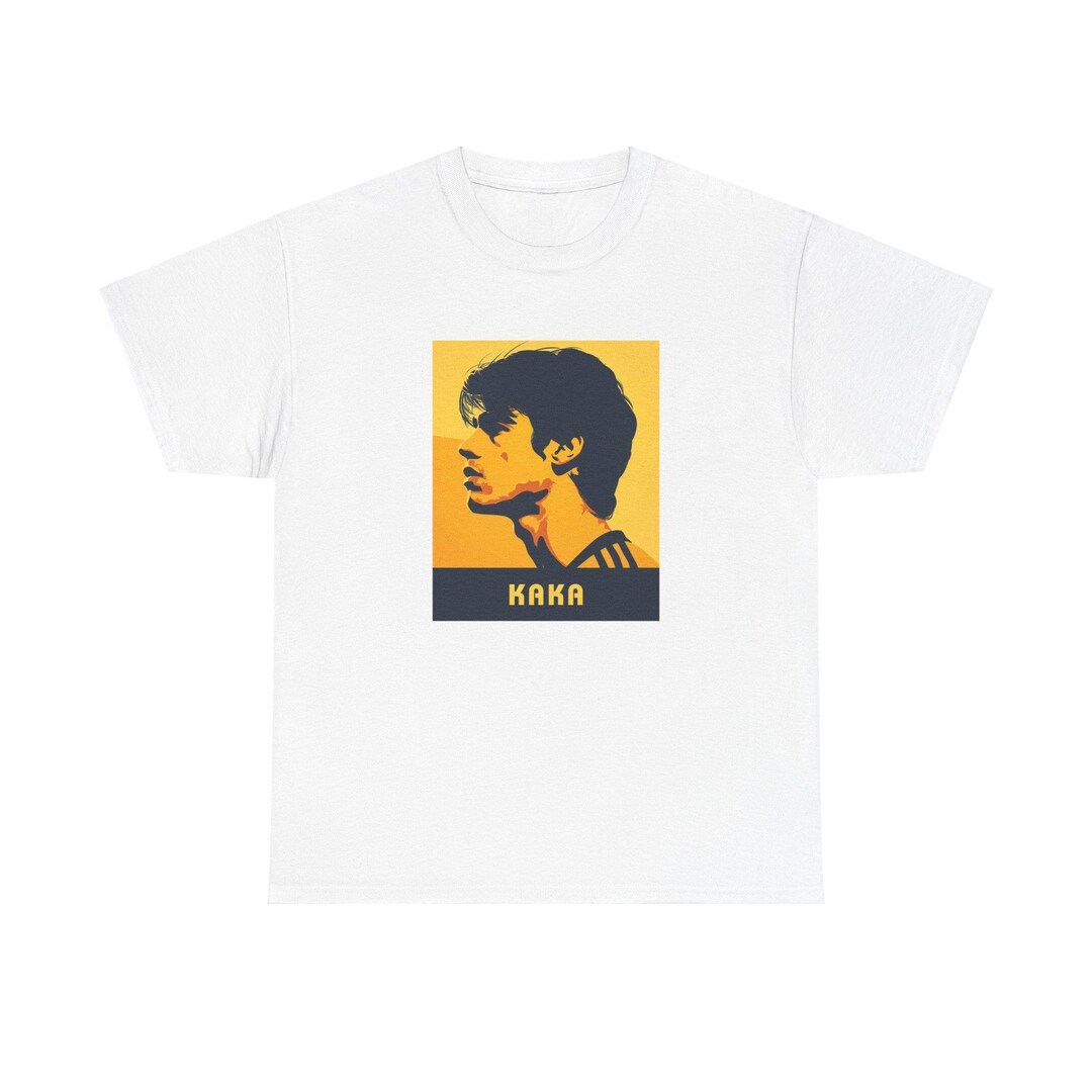 Kaká Soccer Tee | Brazil & AC Milan Legend Pop Art | Kaká Graphic Shirt ...