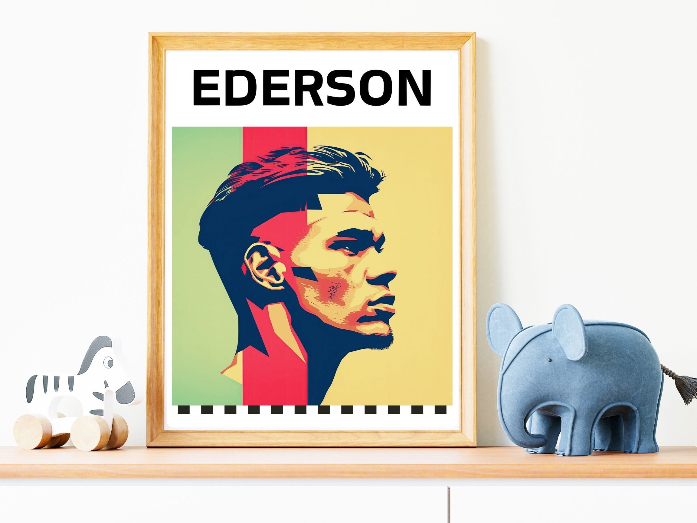 Ederson, Man City, Goalie, Soccer Poster, Football Poster, Sports ...