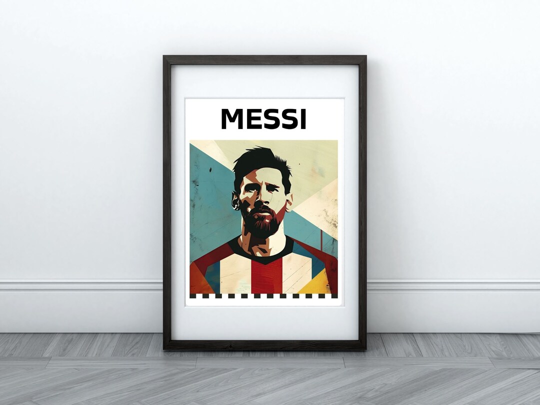 Messi, Inter Miami CF, Messi Poster, Soccer Poster, Football Poster ...