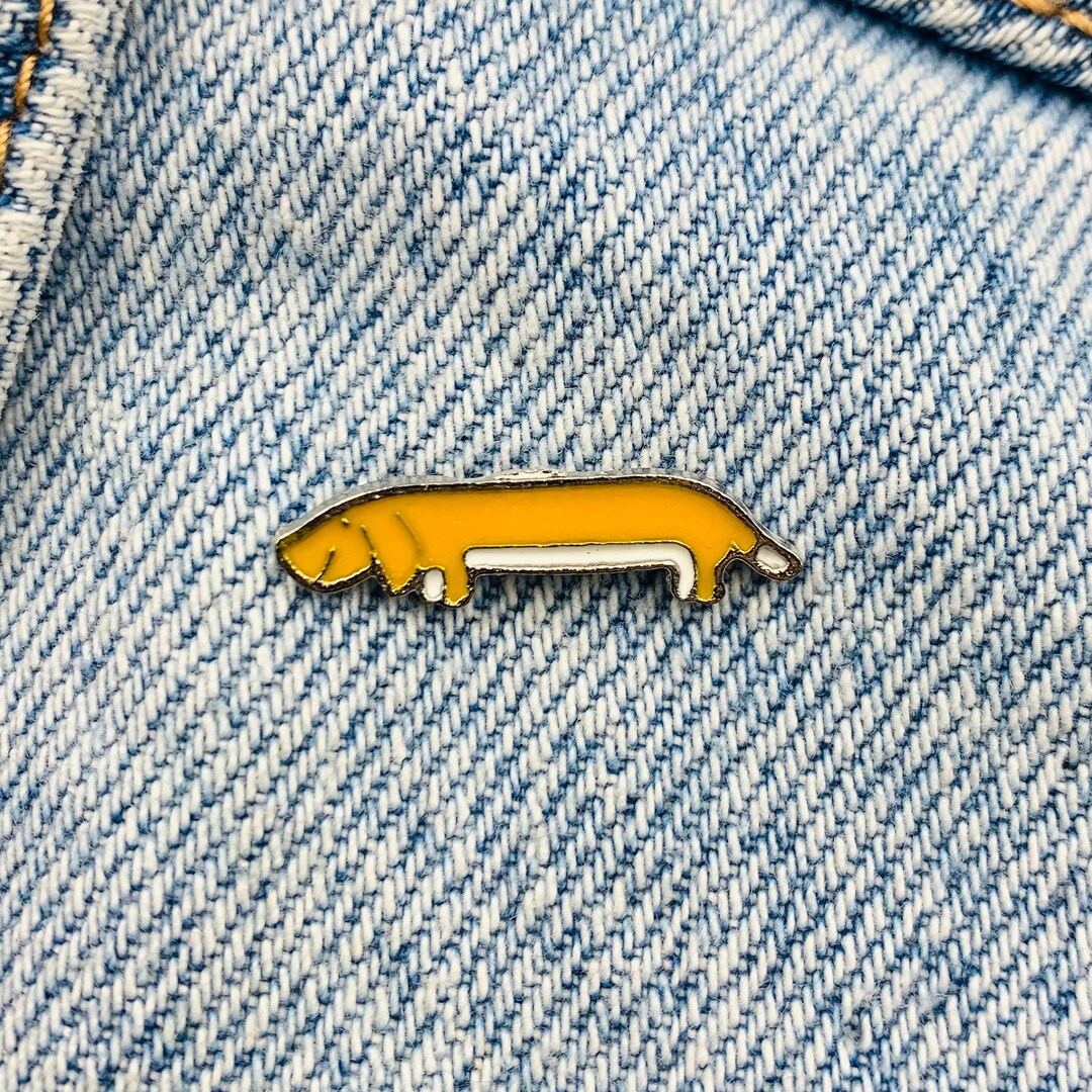 New Enamel Pin Hot Dog Dachshund Dog Pet Plug Gift Birthday - Etsy