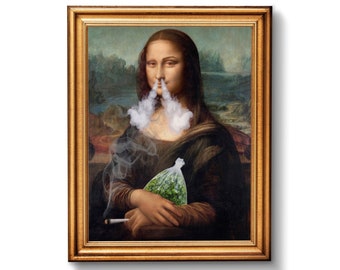 Mona Lisa Joint Print - Etsy