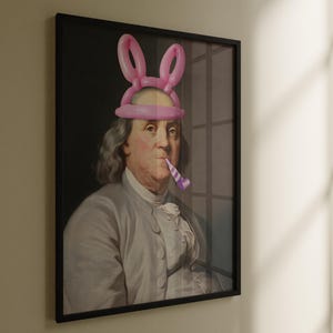 Altered Art Portrait, Funny Wall Art, Quirky Wall Art, Eclectic Decor ...