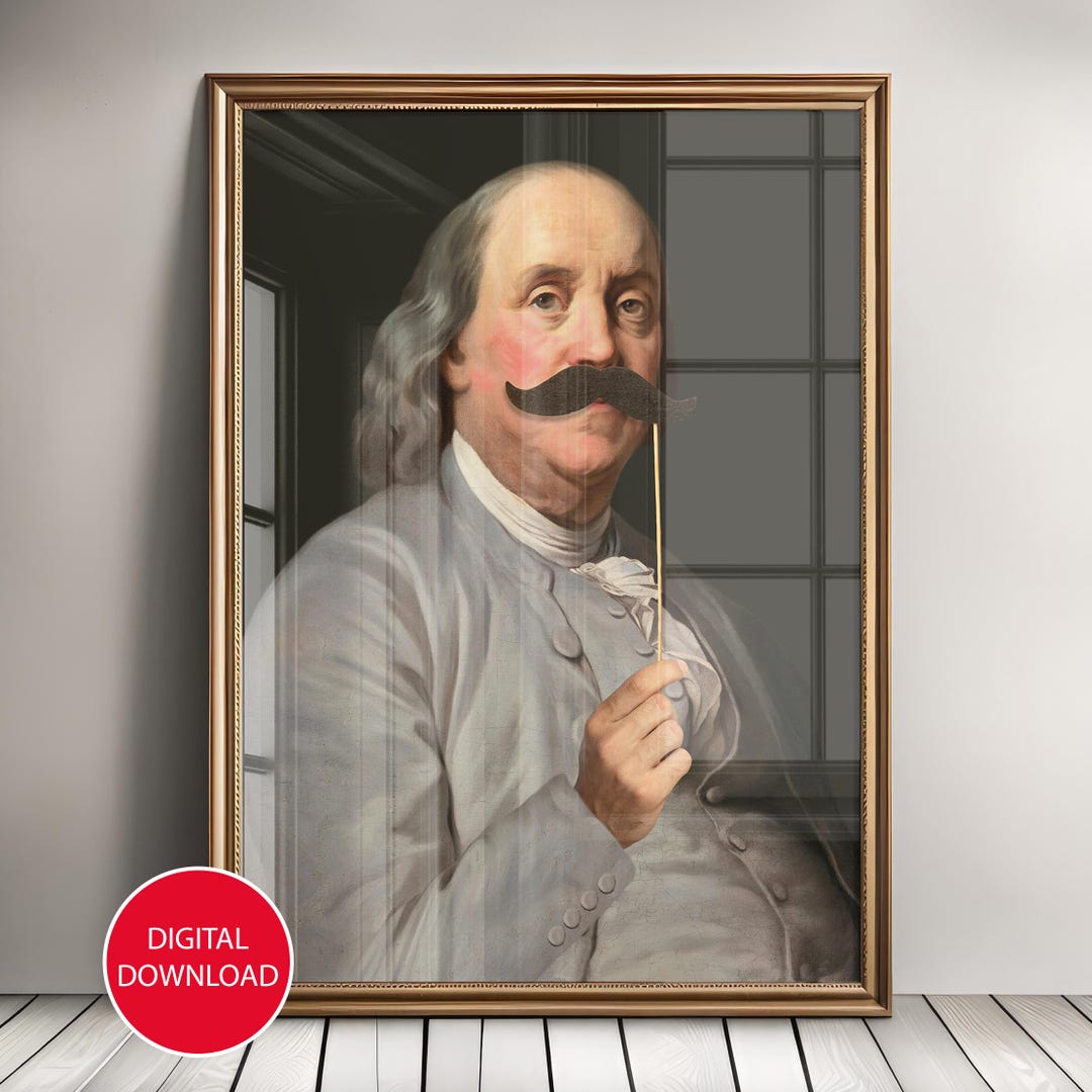 Altered Art, Benjamin Franklin, Altered Portrait, Altered Art Portrait ...