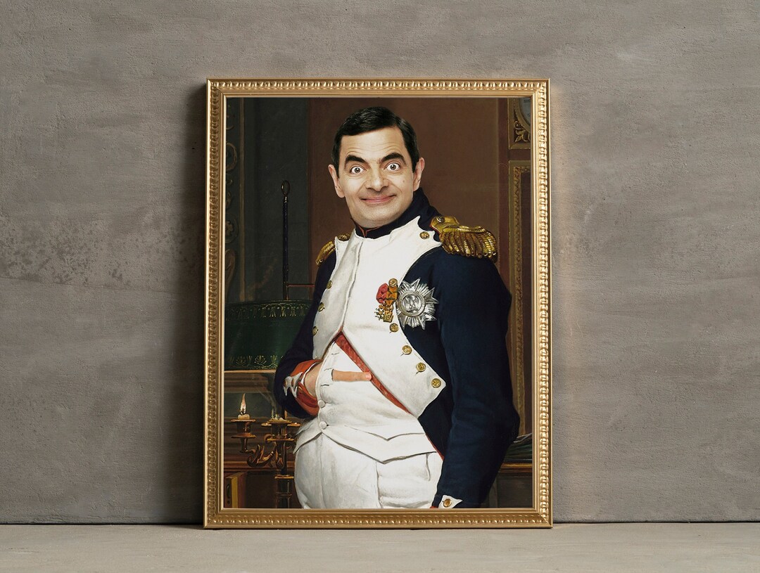 Altered Art, Altered Art Portrait, Napoleon Portrait, Funny Napoleon ...