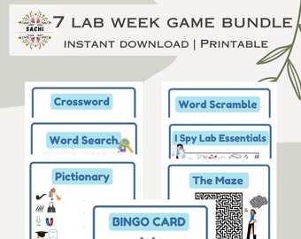 Happy Lab Week Banner Printable | Lab Week 2025 | Lab Week Activities ...
