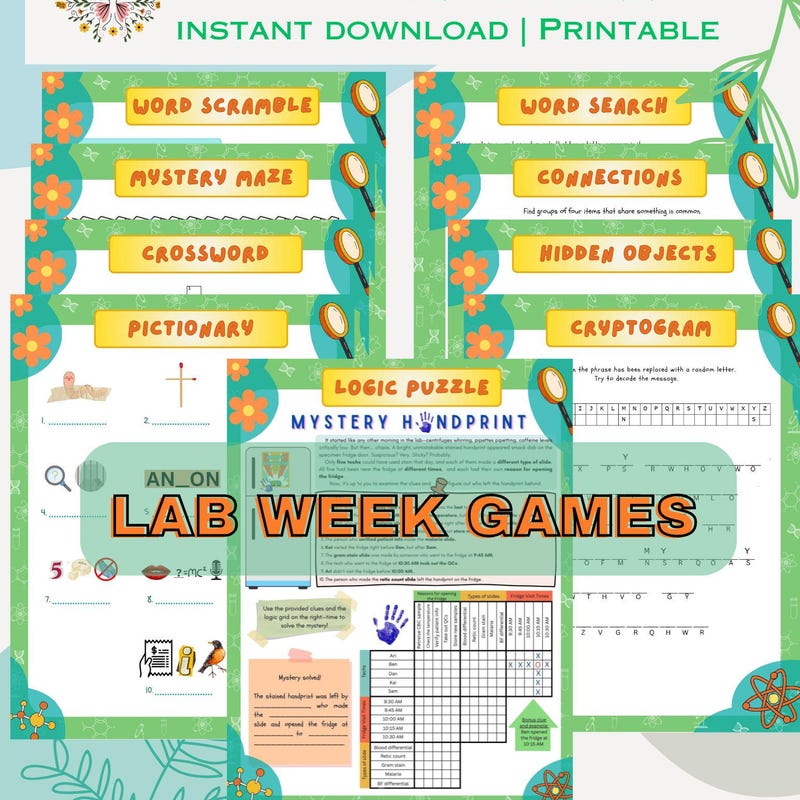 Lab Week - Etsy