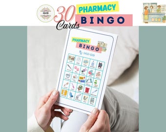 Printable 30 Pharmacy Bingo Cards | Pharmacy Week 2025 | Fun Activities ...