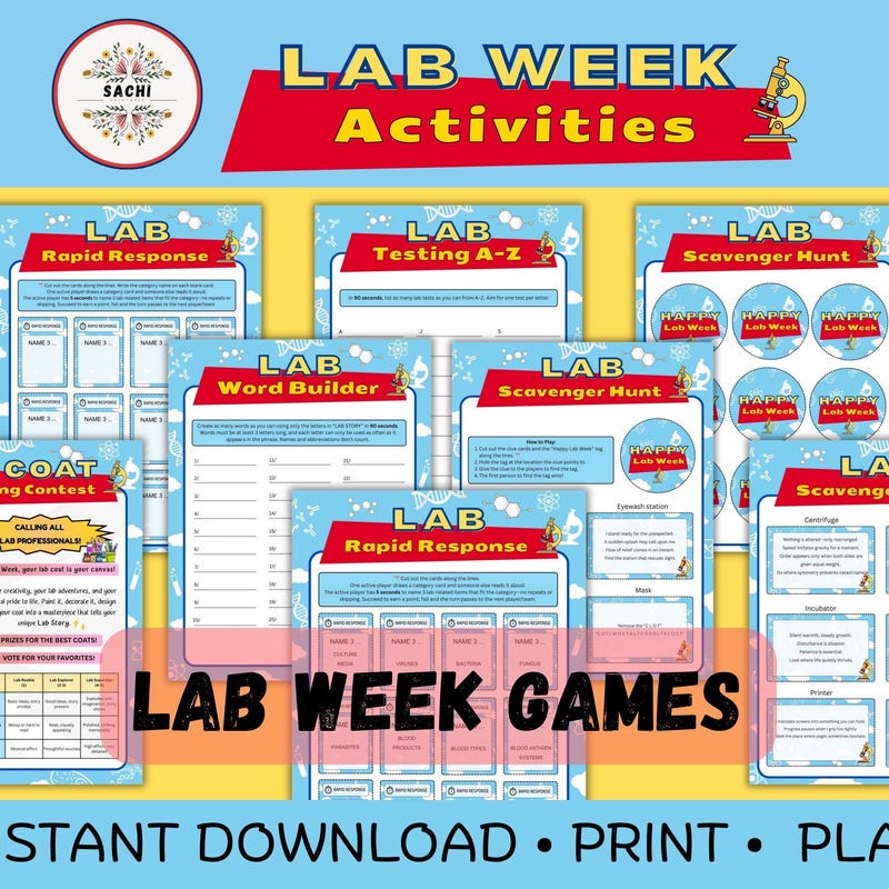 Lab Coat Lab Week 2026 - Etsy