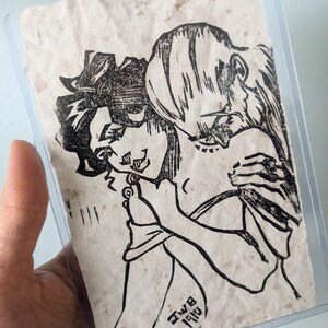 Josephine & Otto Block Print - Etsy