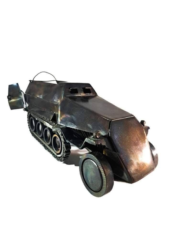 Scrap Metal Half Track - Etsy