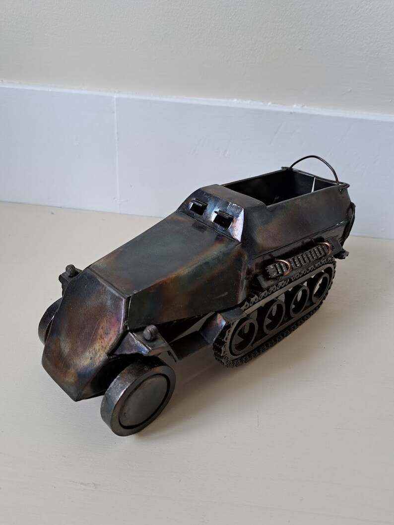Scrap Metal Half Track - Etsy