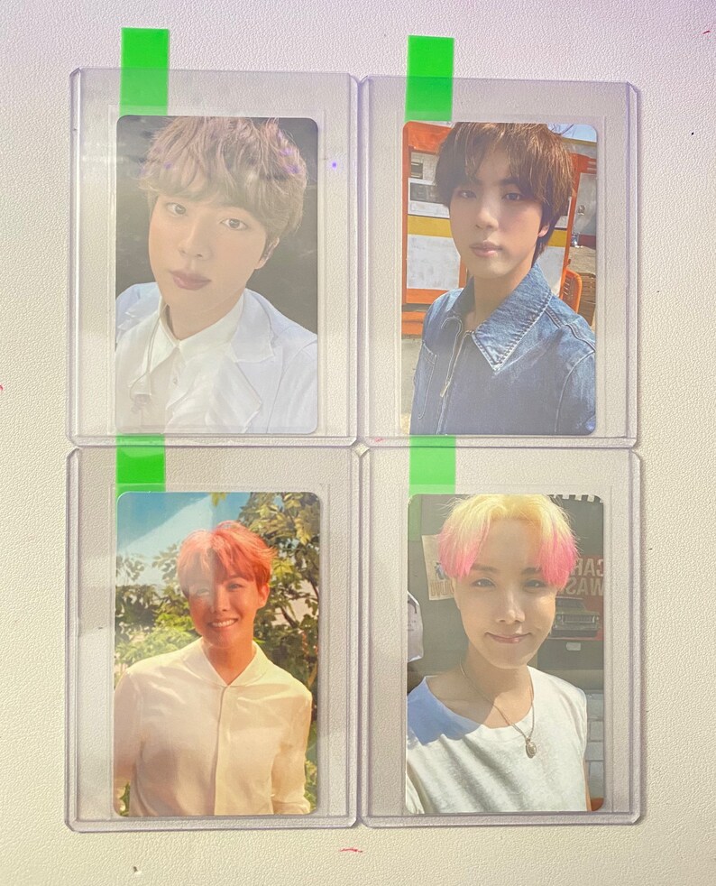 BTS Official Photocards Jin & Jhope Photocards - Etsy UK