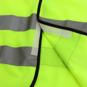 Full Color Printed Personalized Custom Kids Reflective Safety Vest ...