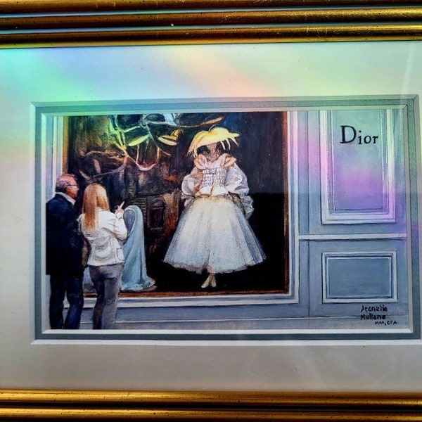 Dior Painting - Etsy