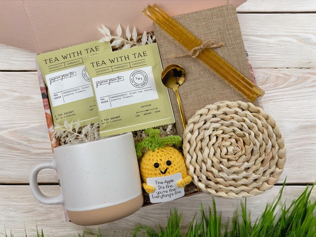 Mental Health Self Care Gift Box, Positive Affirmation for Women ...