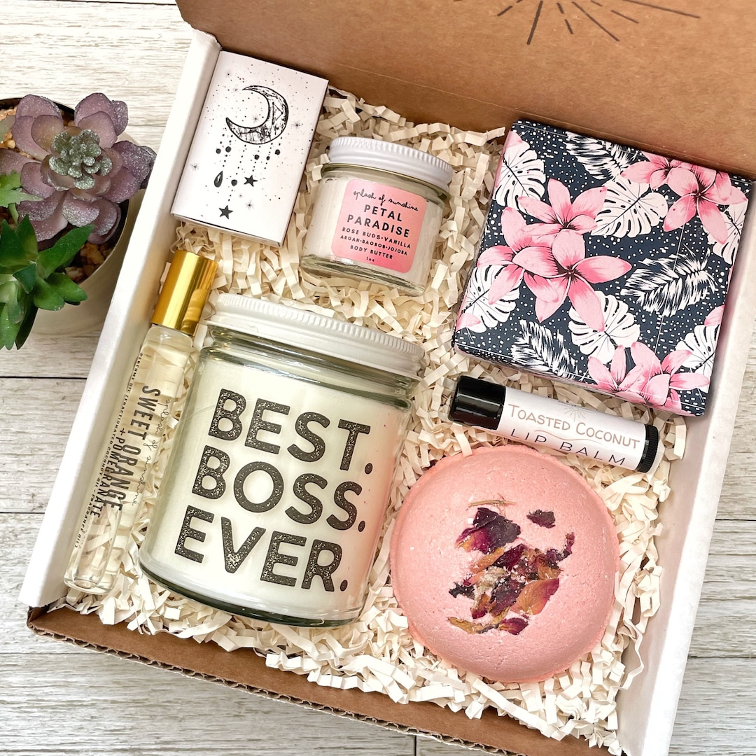 Best Boss Ever Gift Box Boss Day Gift Boss Appreciation Gift for Boss ...