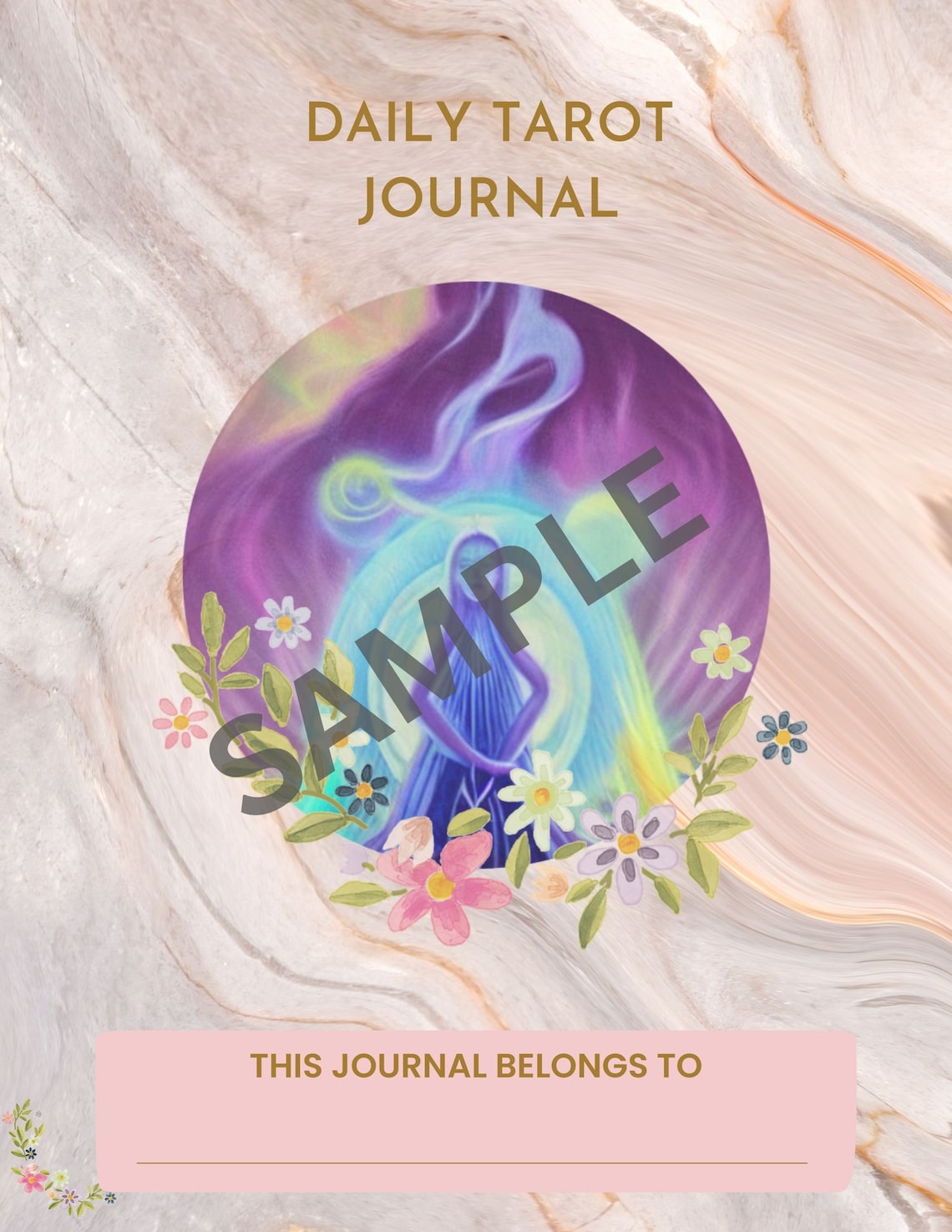 Daily Tarot Journal Template, Printable Tarot Spreads (digital Download ...