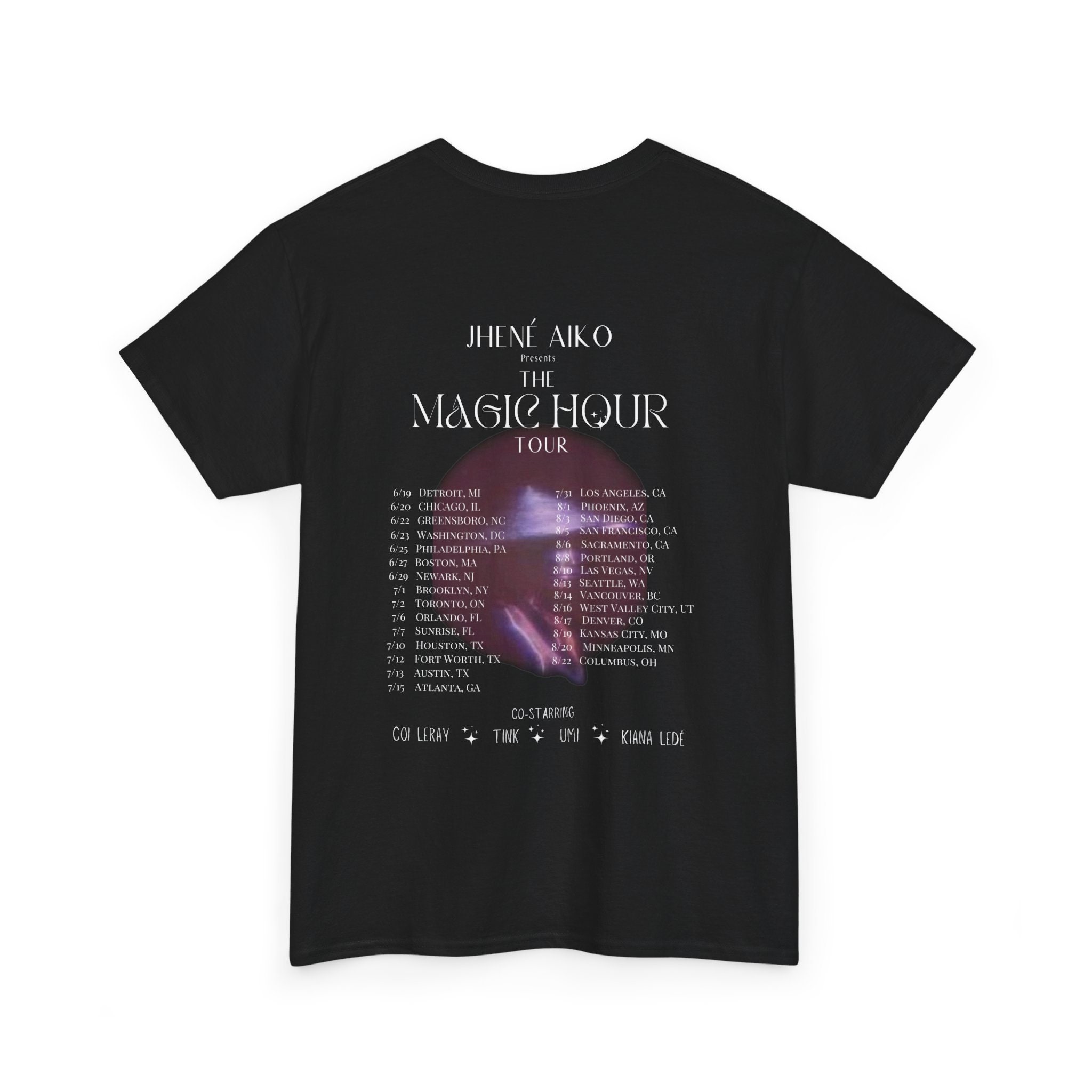 Jhene Aiko Tour Shirt, Jhene Aiko the Magic Hour Tour 2024 Shirt, Jhene Aiko Fan T-shirt, Jhene ...
