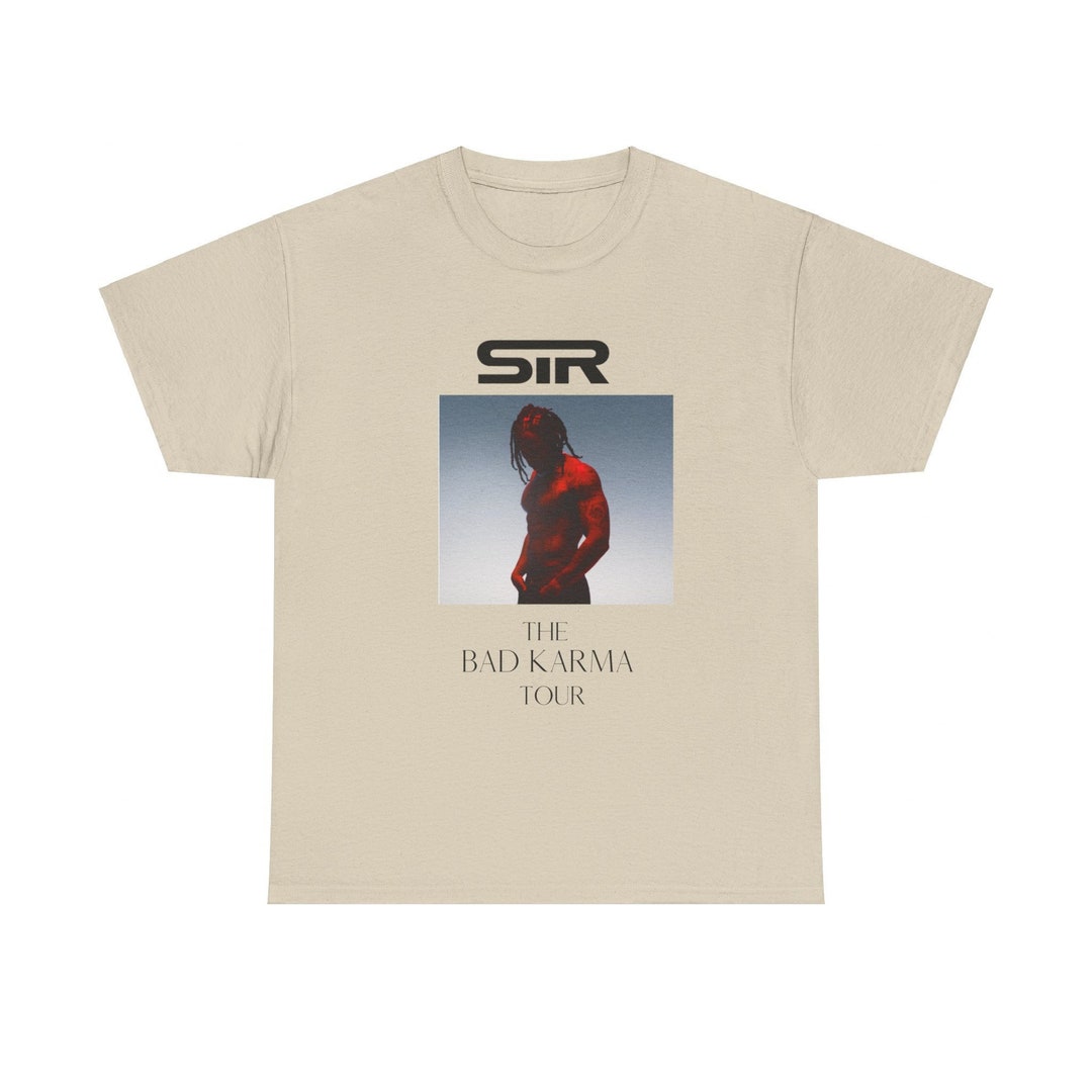 Sir Tshirt, Sir heavy Album Tee, the Bad Karma Tour 2024, R&B Singer Merch, Sir Fan Gift - Etsy