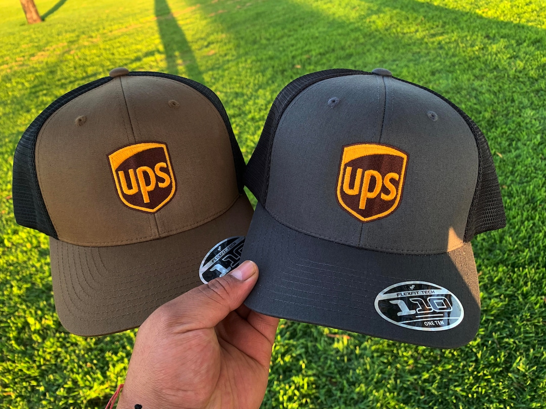 UPS Embroidered Trucker Cap: Flexfit 110® Mesh-back - Etsy