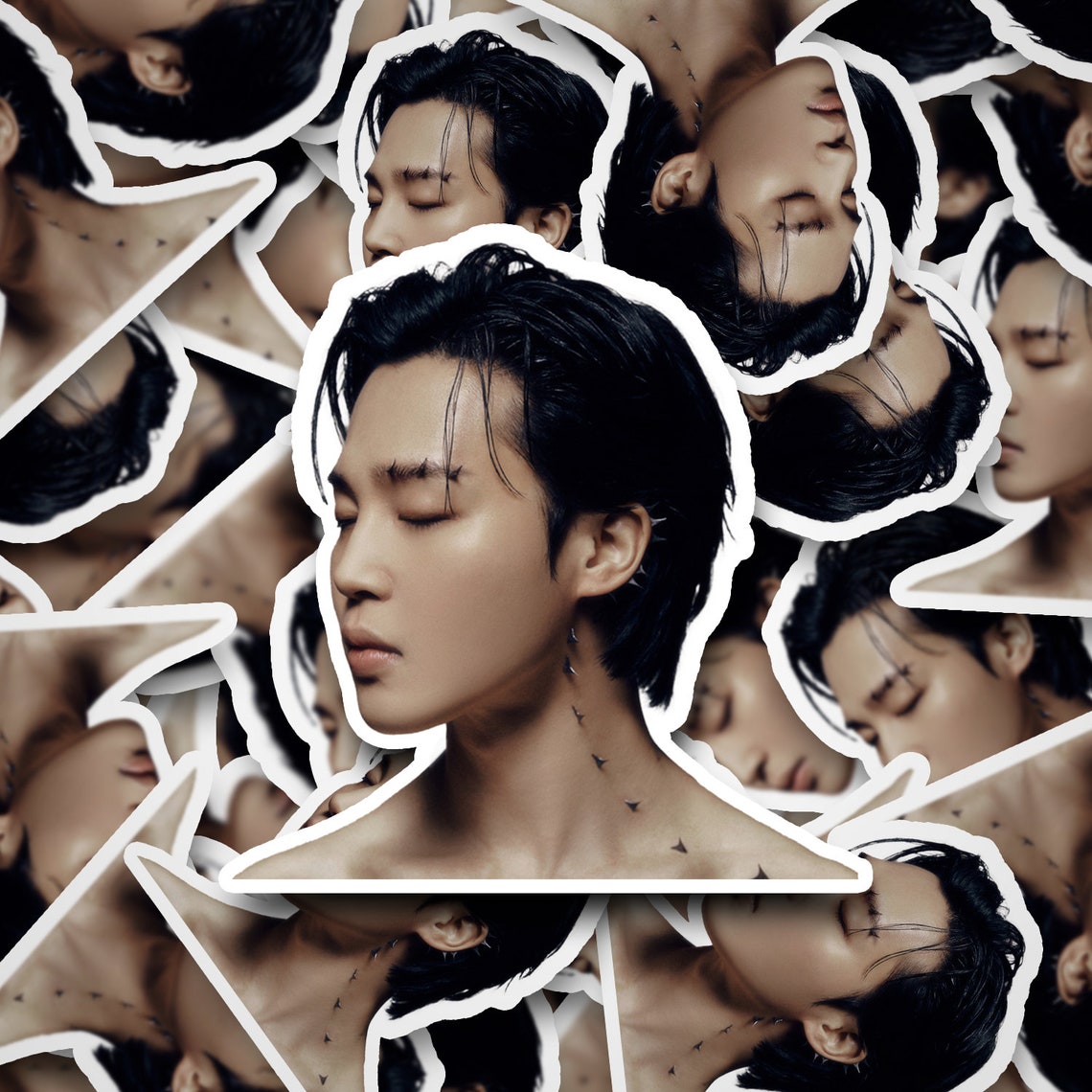 BTS Jimin FACE Concept Hardware Sticker BTS Stickers - Etsy