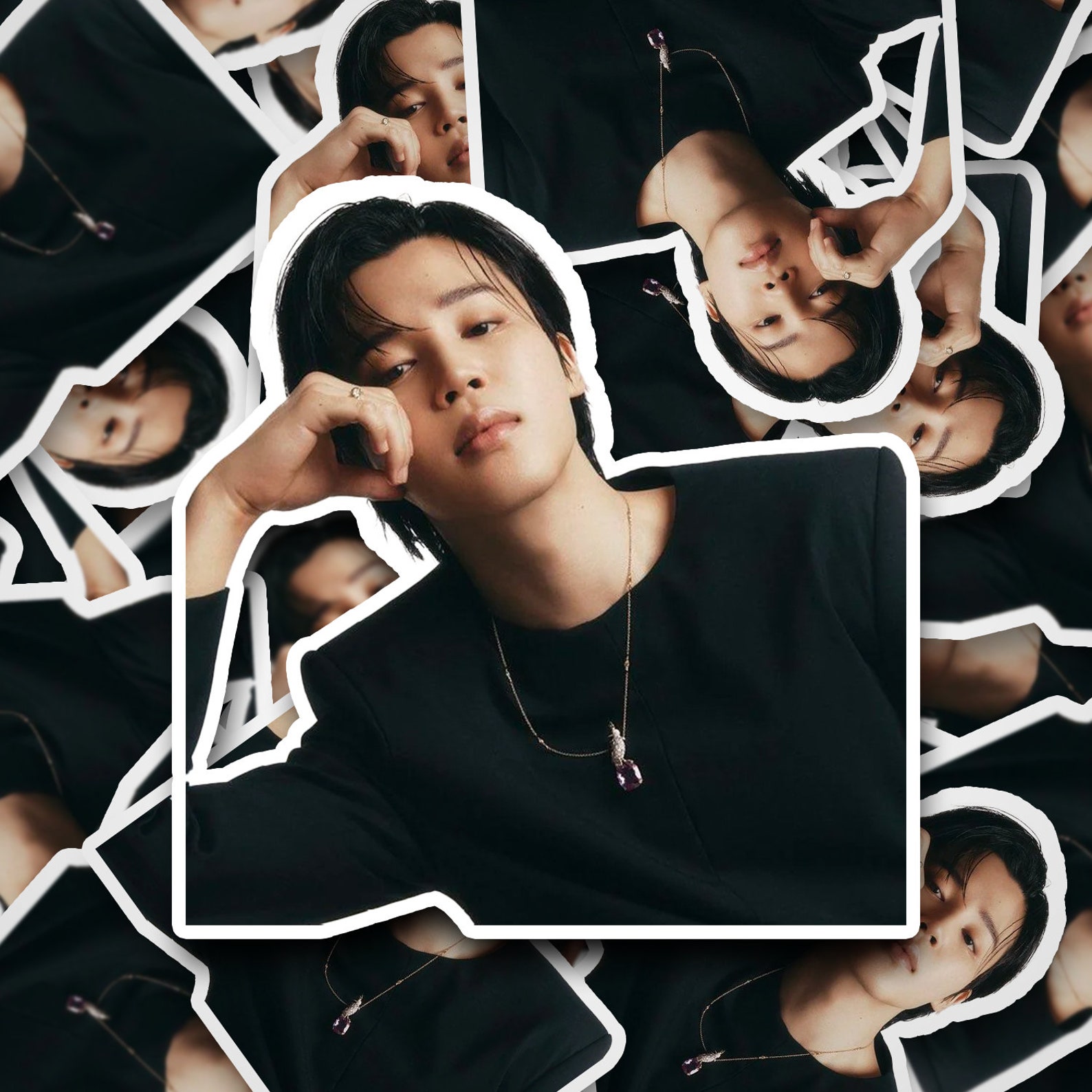 Jimin Elle Korea Sticker | Jimin Sticker | Stickers | Bangtan Sticker ...