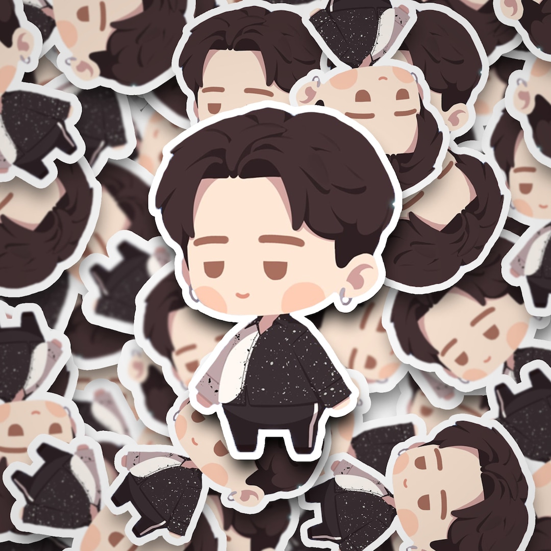 BTS Jimin Serendipity Sticker Jimin Sticker in the Seom BTS Island ...