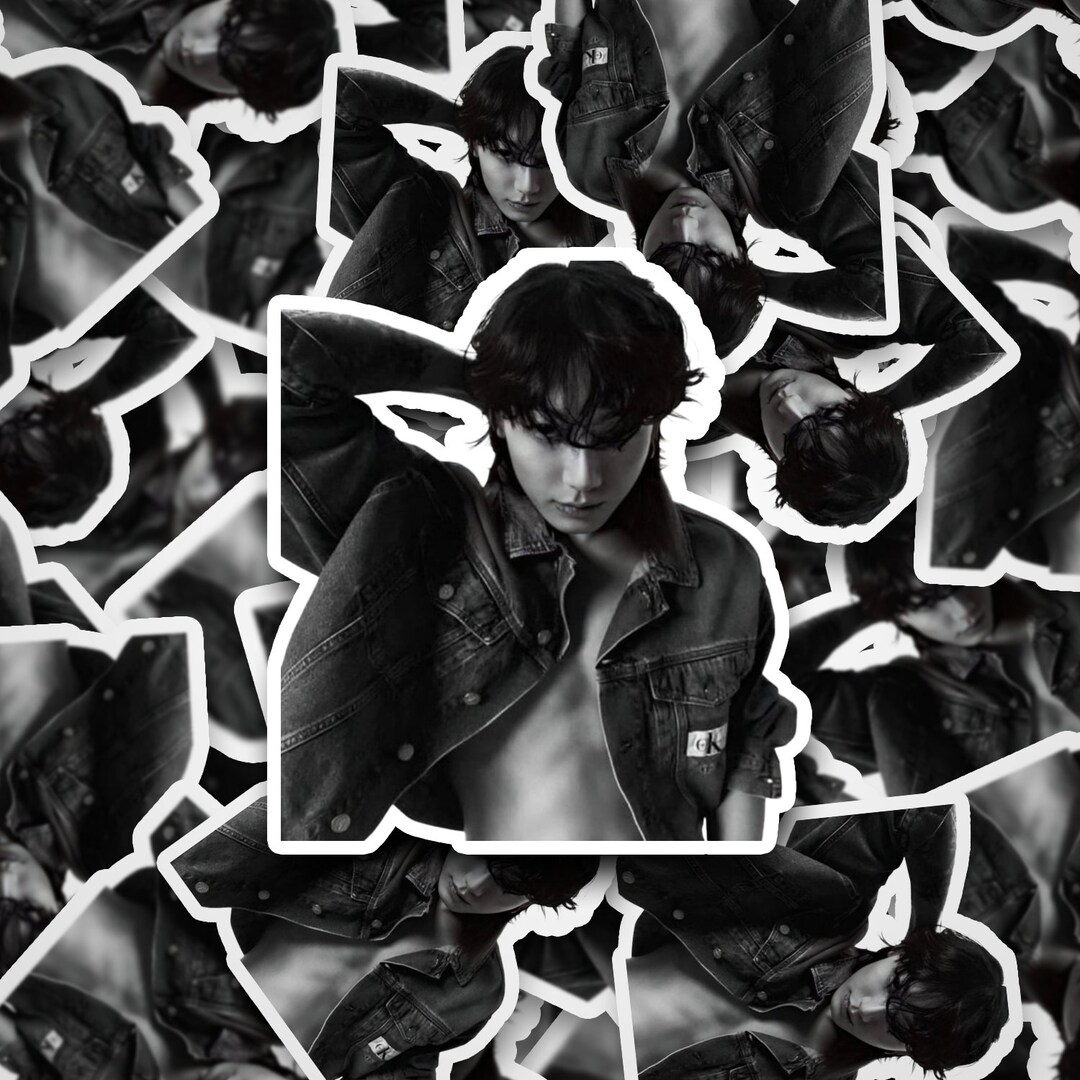 BTS Jungkook X Calvin Klein 2 BTS Stickers Bangtan Sticker Jungkook ...