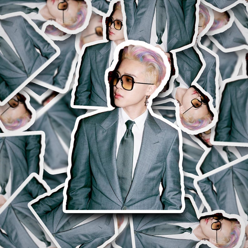 BTS Jimin Sticker BTS Butter BTS Stickers Bangtan - Etsy