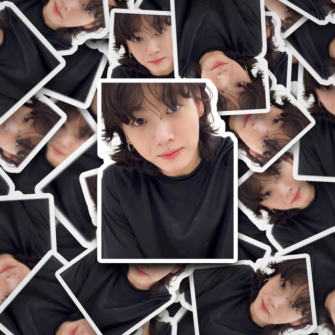 BTS Jungkook Smirk Sticker BTS Stickers Bangtan Sticker Vinyl Decal for ...